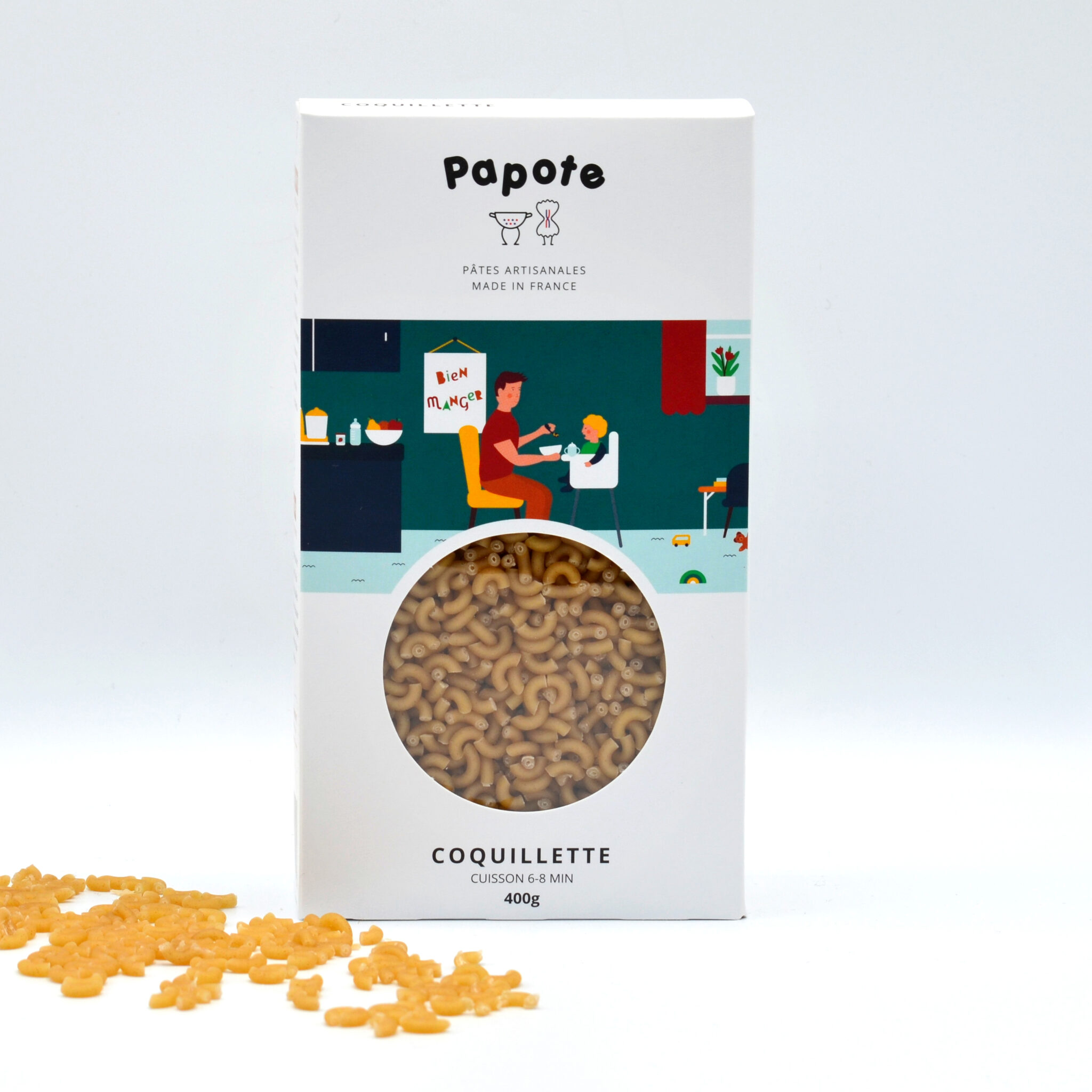 Les Pâtes en Paquet - 100 % Made In France - Papote